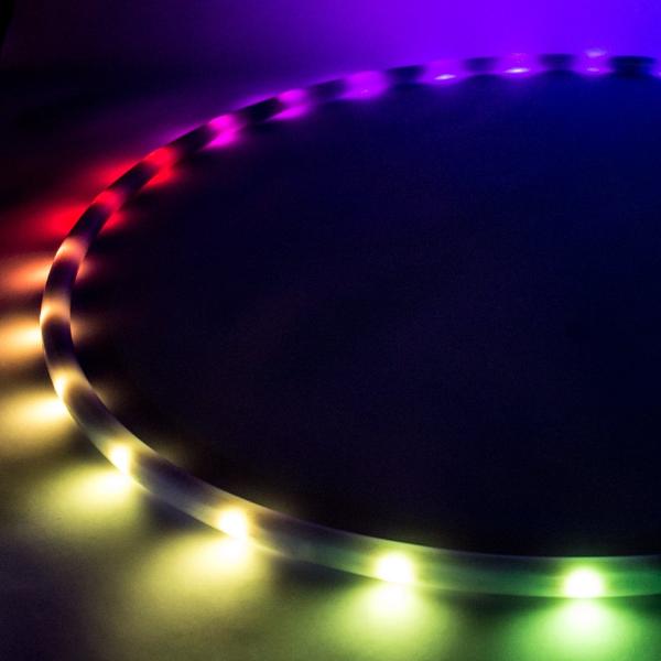 Hula Hoops Australia - Rainbow Unicorn LED Hula Hoop - Hoop Empire